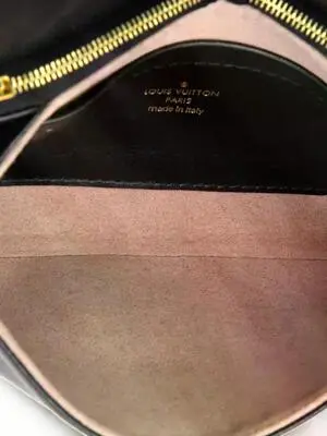 LOUIS VUITTON Coussin Pochette Monogram Embossed Lambskin Crossbody Bag