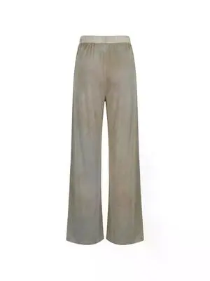 Avant Toi Faded-effect Palazzo Pants - Neutrals