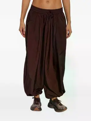 Y3 Side-stripe Crinkled Finish Track Pants