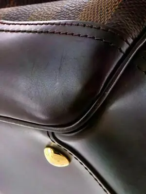 LOUIS VUITTON Knightsbridge Damier Satchel - Brown