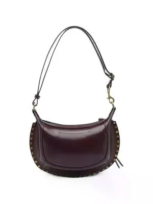 Isabel Marant Étoile Oskan Moon Shoulder Bag In Soft Leather