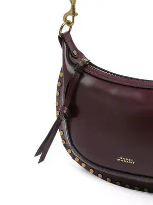 Isabel Marant Étoile Oskan Moon Shoulder Bag In Soft Leather