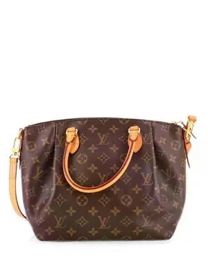 LOUIS VUITTON Turenne Handbag Monogram Canvas Pm Satchel - Brown