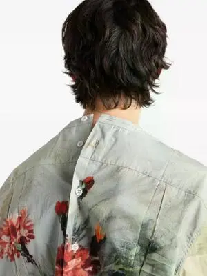 Prada Printed Cotton Shirt