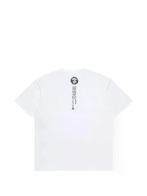 AAPE BY *A BATHING APE Moonface Graphic-print T-shirt - White