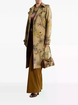 Etro Flared Denim Jeans With Pegaso Buttons