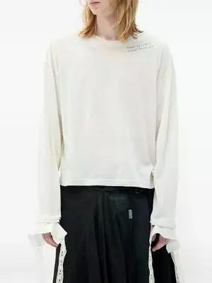 ANN DEMEULEMEESTER Teenage Apocalypse Graphic-print T-shirt - White