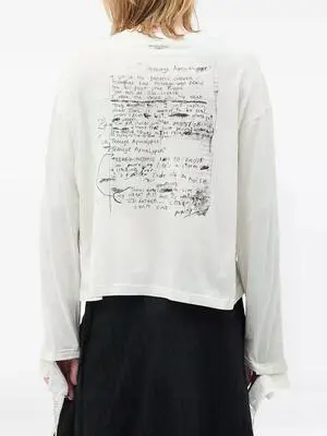ANN DEMEULEMEESTER Teenage Apocalypse Graphic-print T-shirt