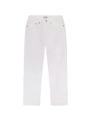AGOLDE Lana Straight-leg Jeans - White