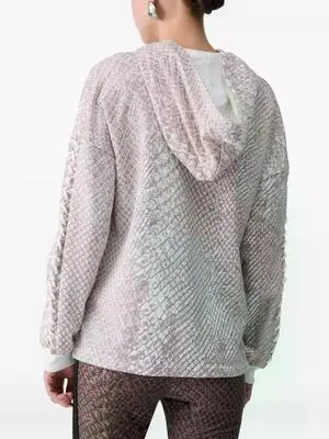 Liu Jo Sweatshirt With Animal Print