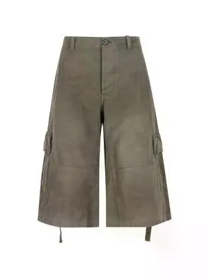 Fendi Cotton Shorts - Green