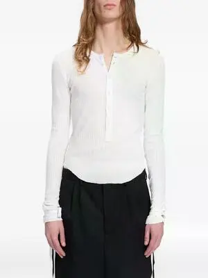 ANN DEMEULEMEESTER Pointelle T-shirt