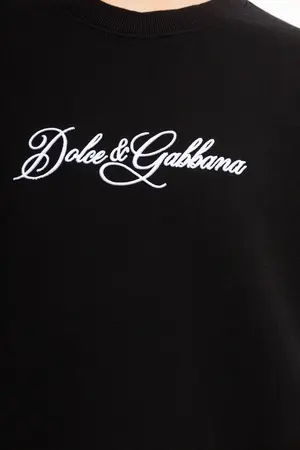 Dolce & Gabbana Sweatshirt With Embroidered Logo