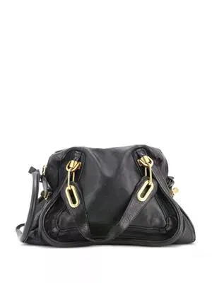 Chloé Chloé Paraty Leather Satchel Black