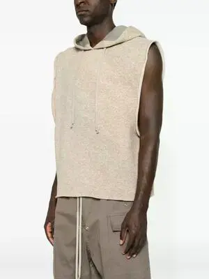 Rick Owens Sleeveless Hoodie Vest