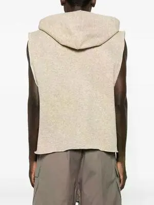 Rick Owens Sleeveless Hoodie Vest