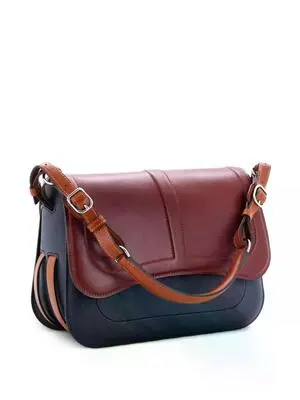 Hermès Harnass Epsom And Tadelakt Shoulder Bag - Blue