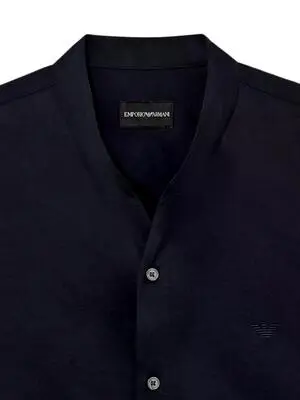 Emporio Armani Shirt In Cotton Jersey With Regular Fit