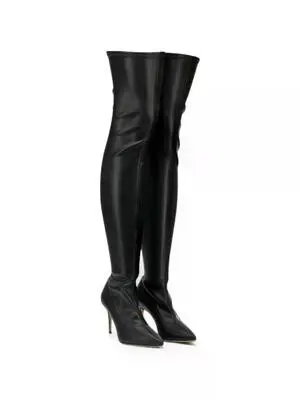 Casadei Pointed-toe Over-the-knee Boots
