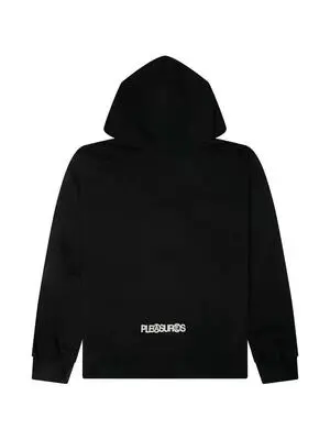 PLEASURES Zip-up Hoodie - Black