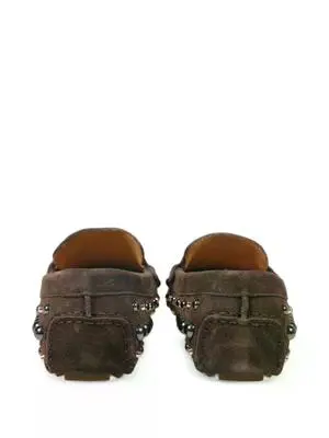 STRATEGIA SHOES Strategia Mykonos Stud-embellished Loafers