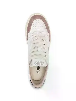 AUTRY Medalist Panelled Leather Sneakers