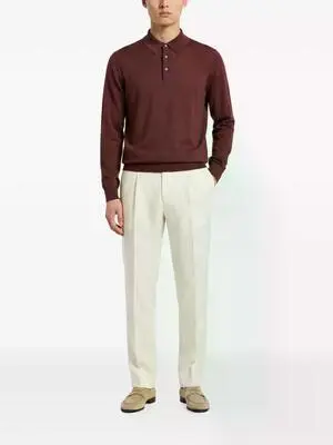 Kiton Long-sleeve Polo Shirt