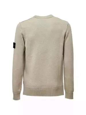 Stone Island 5100072 Lambswool Sweater - Neutrals