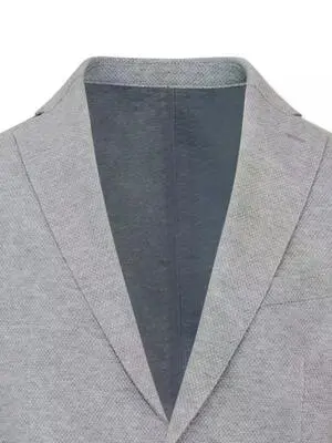 PATRICK ASSARAF Raw-edge Single-breasted Blazer