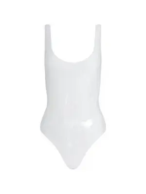 L'Agence Kalea Scoop-neck Bodysuit - White