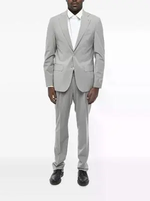 Corneliani Single-breasted Notch-lapel Suit - Grey