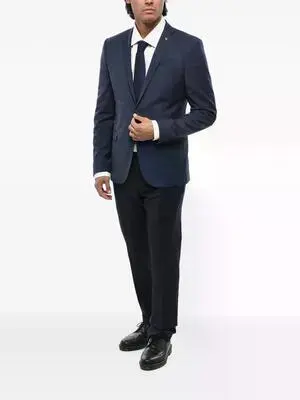Corneliani Checked Single-breasted Blazer