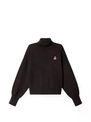MARANT ETOILE Nasha Logo-embroidered Sweater - Brown