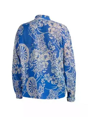 Alix Of Bohemia Poet Floral-print Blouse