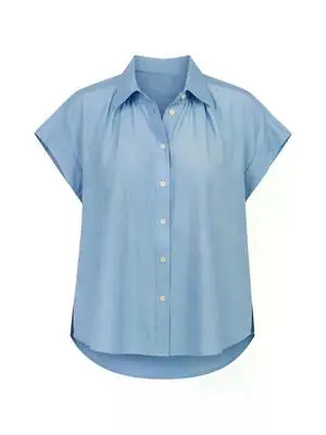 SECULAR.LAB Trinity Short-sleeve Shirt - Blue