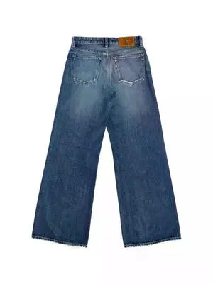 Antik Batik Ribcage Wide-leg Jeans - Blue