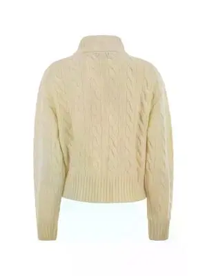 Polo Ralph Lauren Cable Wool-cashmere Half-zip Jumper
