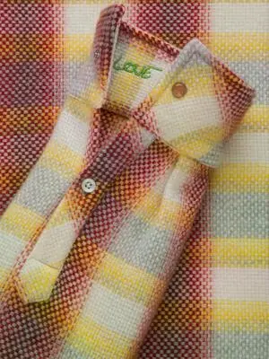 GOD'S TRUE CASHMERE Cashmere Plaid Shirt