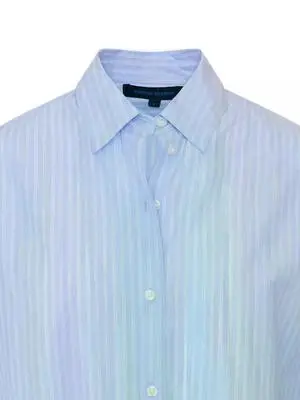 PATRICK ASSARAF Striped Boxy-fit Shirt