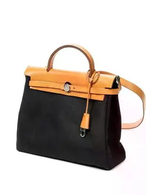 Hermès Herbag Handbag - Black