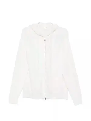LISA YANG Emerson Zip-fastening Hoodie - Neutrals