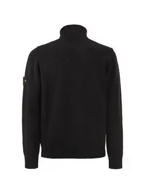 Stone Island Compass High-neck Cardigan