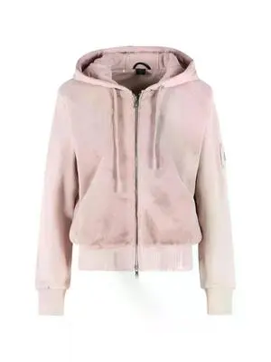 Moose Knuckles Bunny Faux-fur Hoodie - Pink