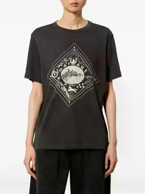 MARANT ETOILE Zewel" Printed Cotton T-shirt
