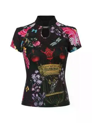 Versace Qipao Plachet C T-shirt