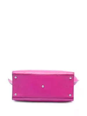 Fendi Calfskin 3 Jours Satchel - Purple