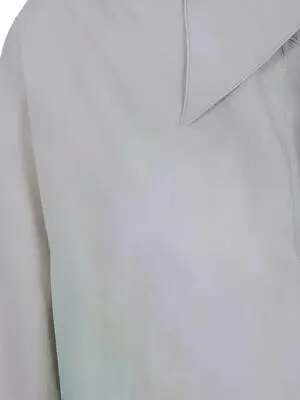 ZIGGY CHEN Short-sleeve Pointed-collar Shirt