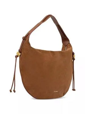 COCCINELLE Suede Logo-print Tote Bag