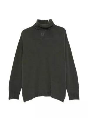 ALYSI Turtleneck Sweater - Green