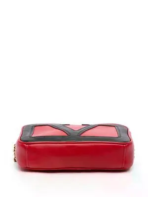 Valentino Garavani Nappa Leather Vlogo Camera Chain Bag - Red